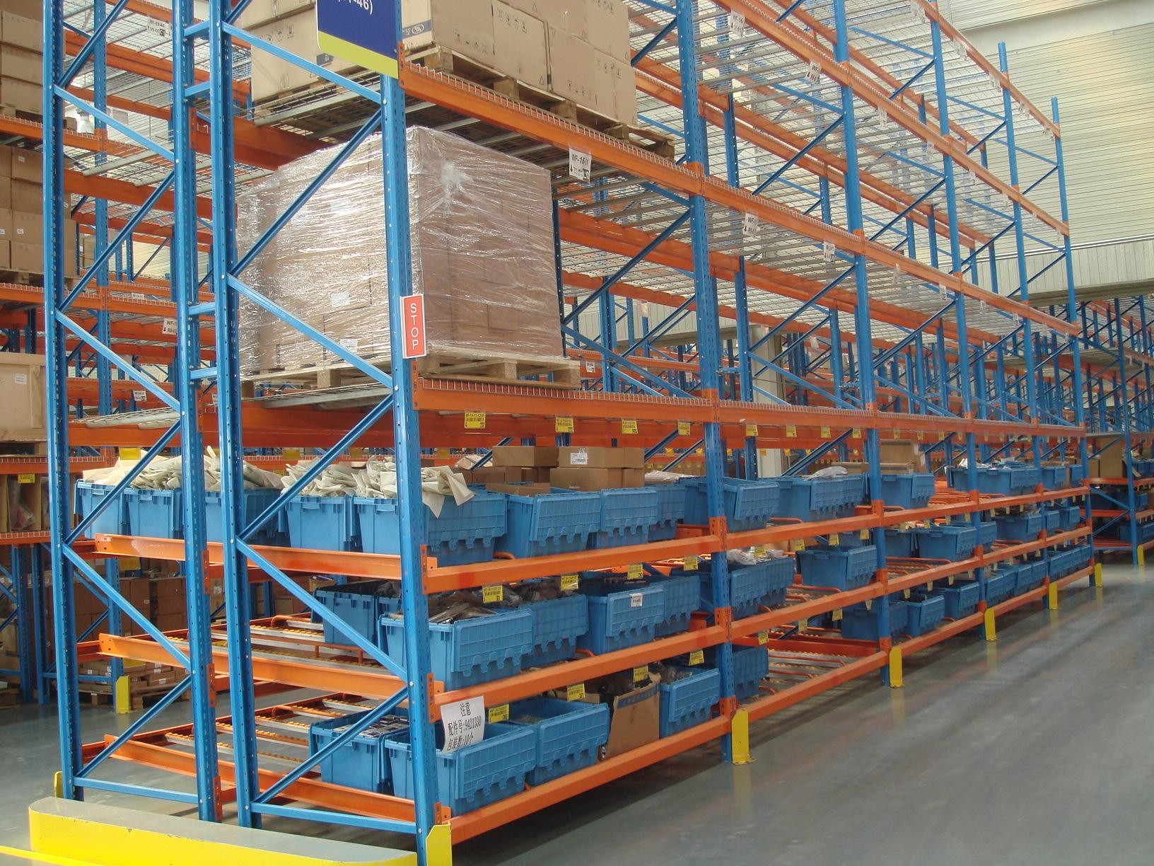 OEM Warehouse Pallet Rack Heavy Duty Adjustable Metal Shelves Customized