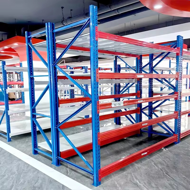 Powder Coating Heavy Duty Pallet Rack Anti Corrosion 40Ft Height