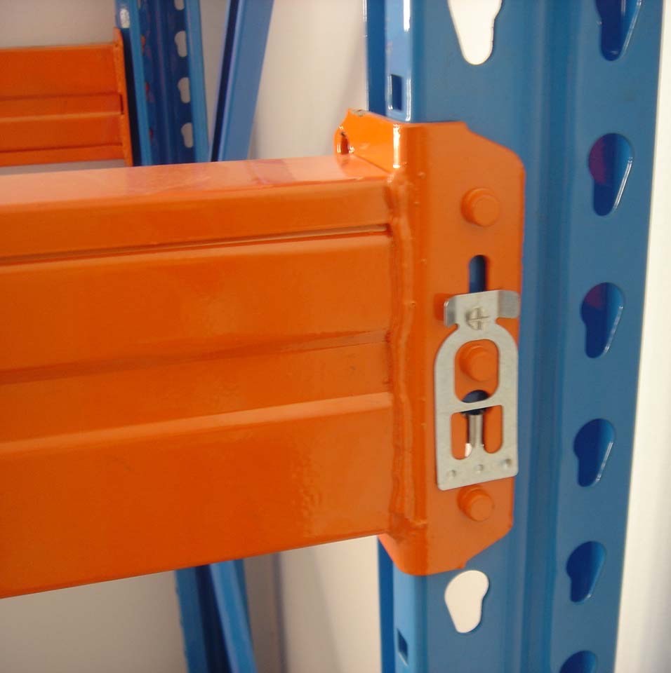 Adjustable Teardrop Pallet Rack Beams Steel Warehouse Shelves Corrosion ...