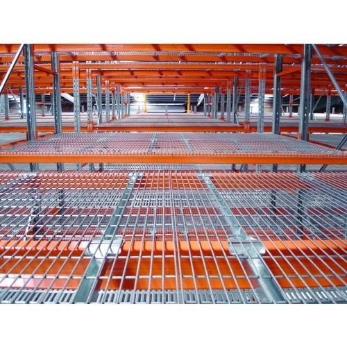 Galvanized Wire Mesh Decking Powder Coated for Warehouse / Supermarket