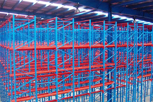 Customized Steel Drive Thru Pallet Racking For Warehouse Rack