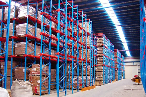 AR-DI05 Heavy Duty Drive In Racks Warehouse High Density Pallet Racking ...