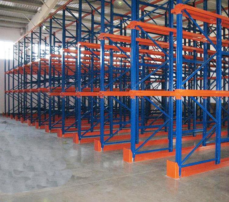 Customized Garage Drive In Pallet Racking , Factory Pallet Racking System