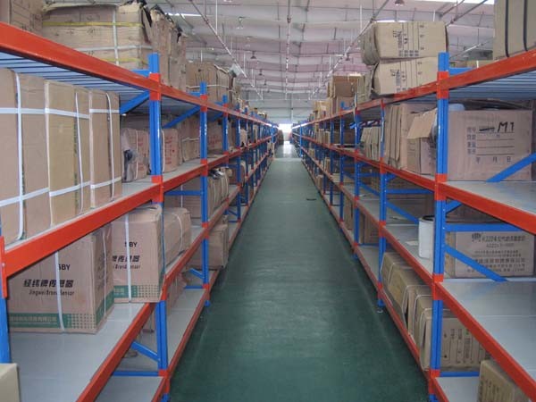 Easy Assembled Longspan Shelving Medium Duty Racking System For Warehouse