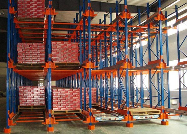 Automated Warehouse Storage Racking System Steel Radio Shuttle System