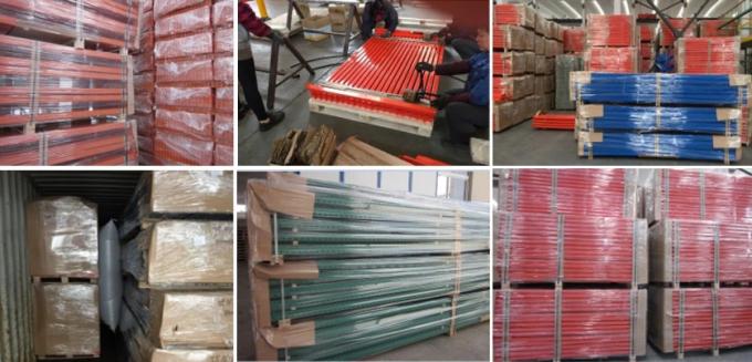 Adjustable Heavy Duty Pallet Racks , Industrial Warehouse Racking ...