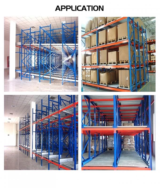 Strong Structure Gravity Racking System , Gravity Flow Racking Systems ...