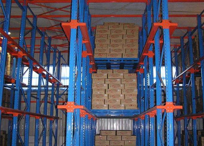 Cold Room Heavy Duty Drive In Pallet Racking 1000-5000kgs Powder Coated