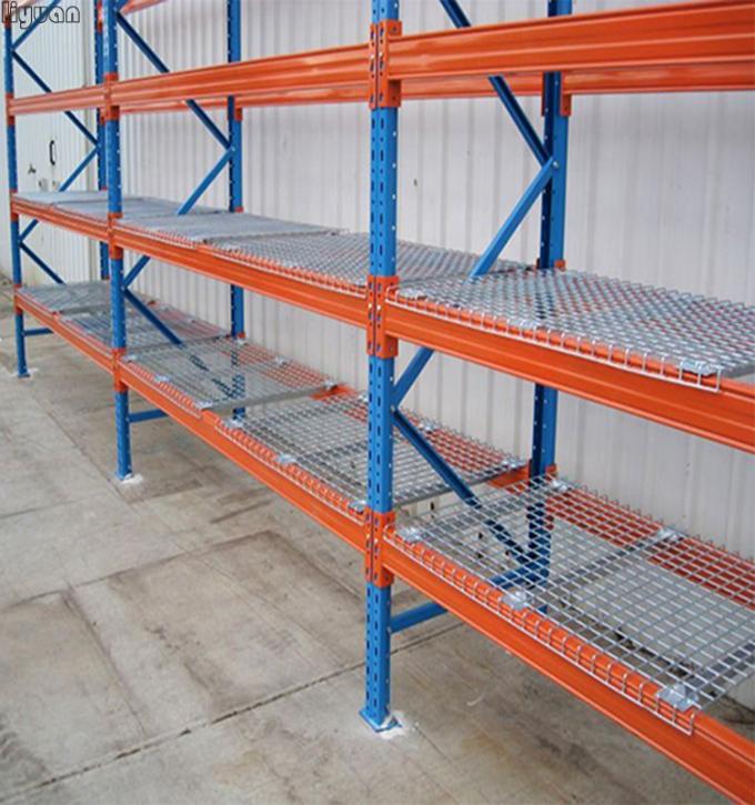 Flexible Wire Heavy Duty Industrial Racking , Wire Mesh Pallet Rack ...