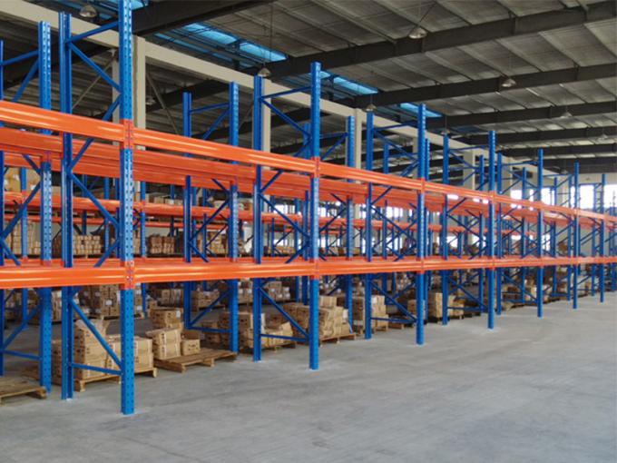 Adjustable Heavy Duty Pallet Racks , Industrial Warehouse Racking ...